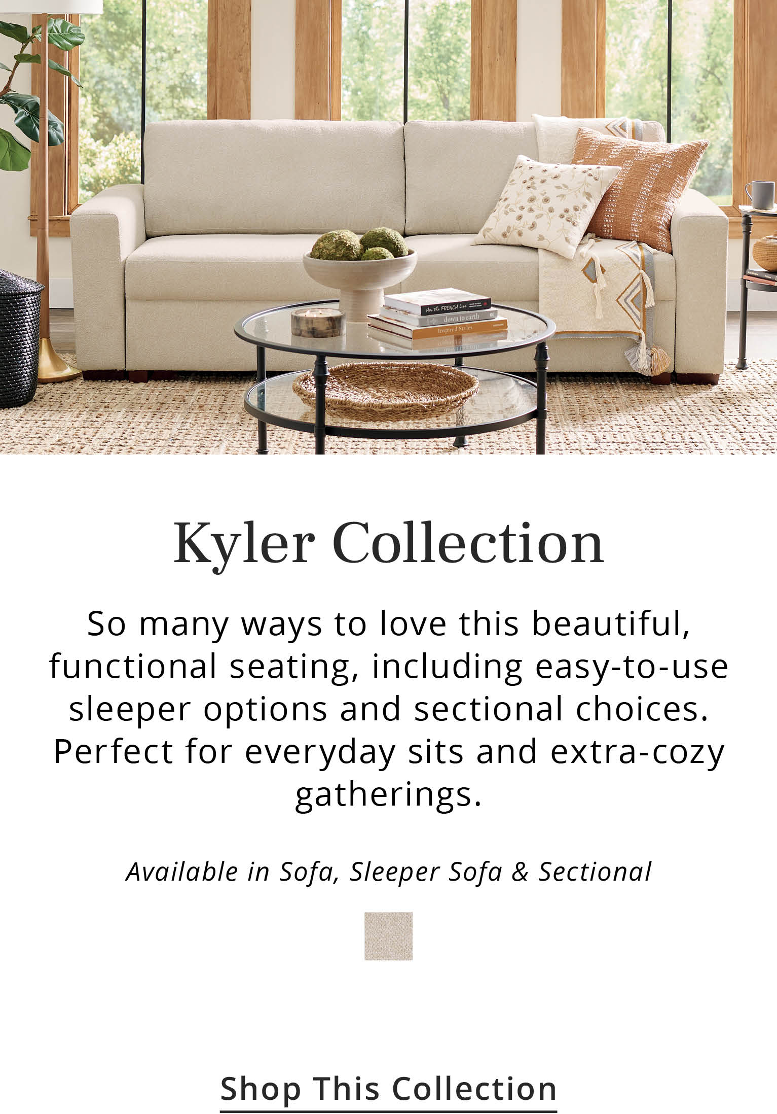 Indoor Furniture - Seating Collections | Grandin Road