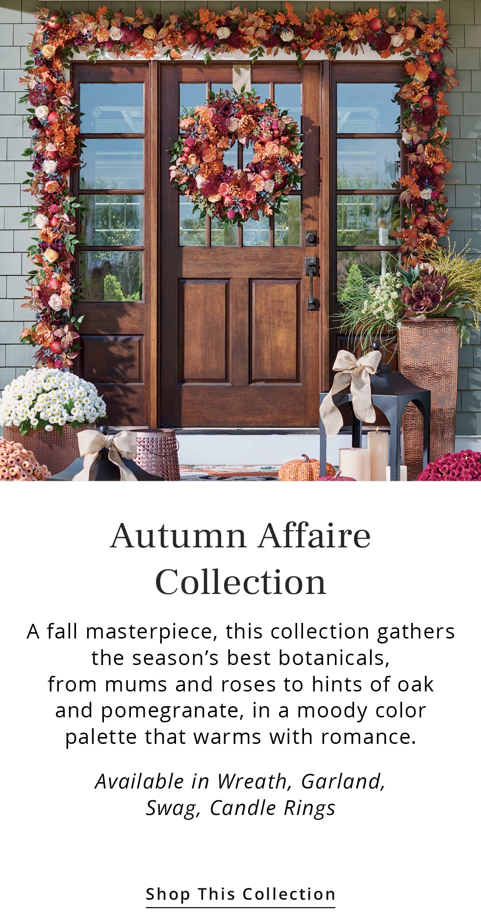 Halloween & Fall Greenery Collections | Grandin Road