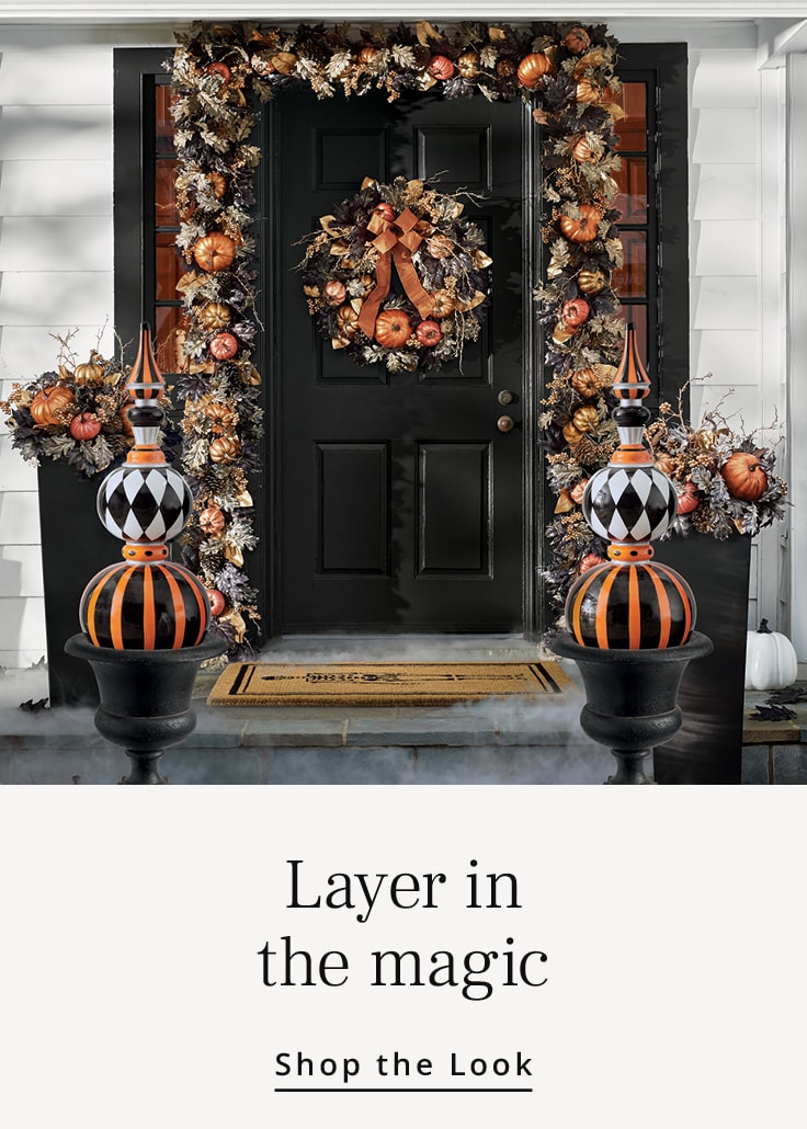 Outdoor Halloween Decorations - Halloween Yard Decor | Grandin Road