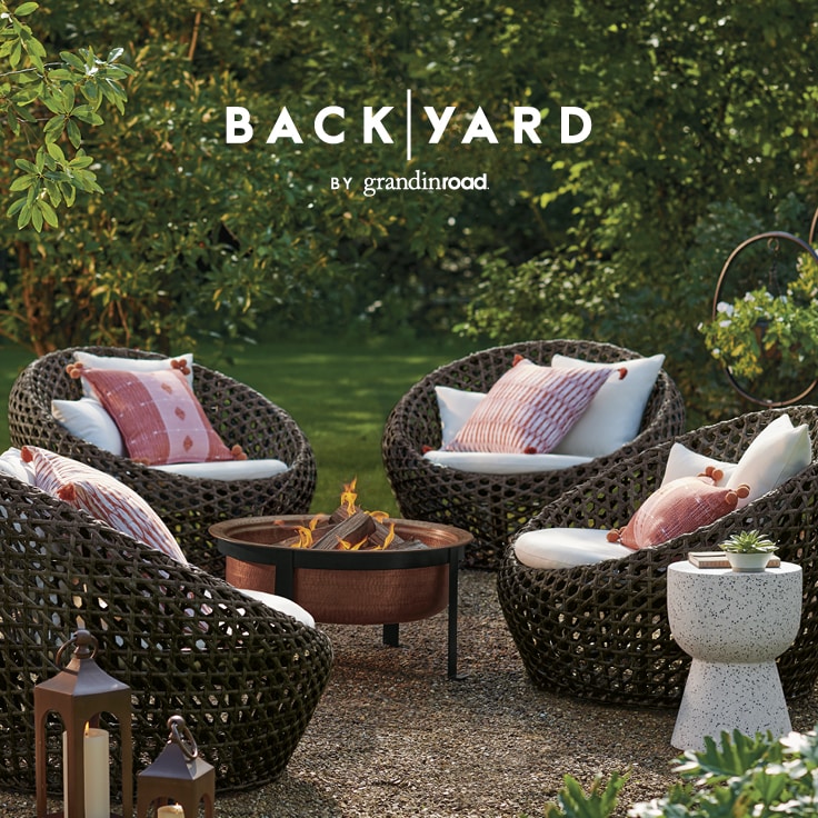 BACKYARD By Grandin Road - Backyard Furniture & Decor | Grandin Road