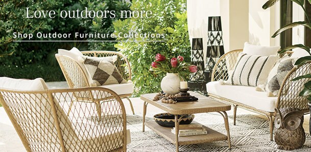 Outdoor Furniture & Patio Decor For Any Space | Grandin Road