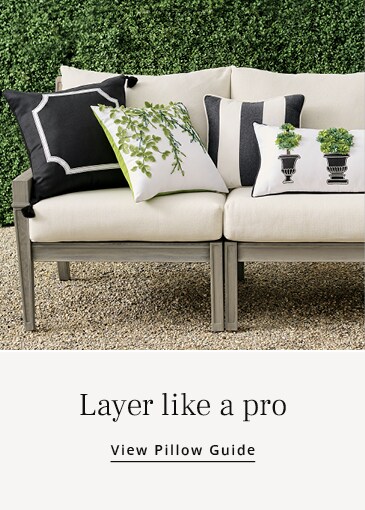 Decorative Outdoor Pillows - Patio Accent Pillows | Grandin Road